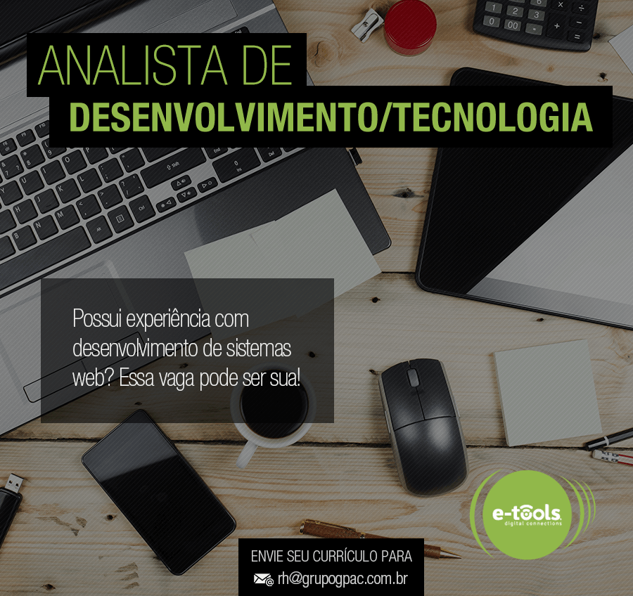 GRUPO GPAC CONTRATA DESENVOLVEDOR WEB BACK-END PHP - FATO Agenda